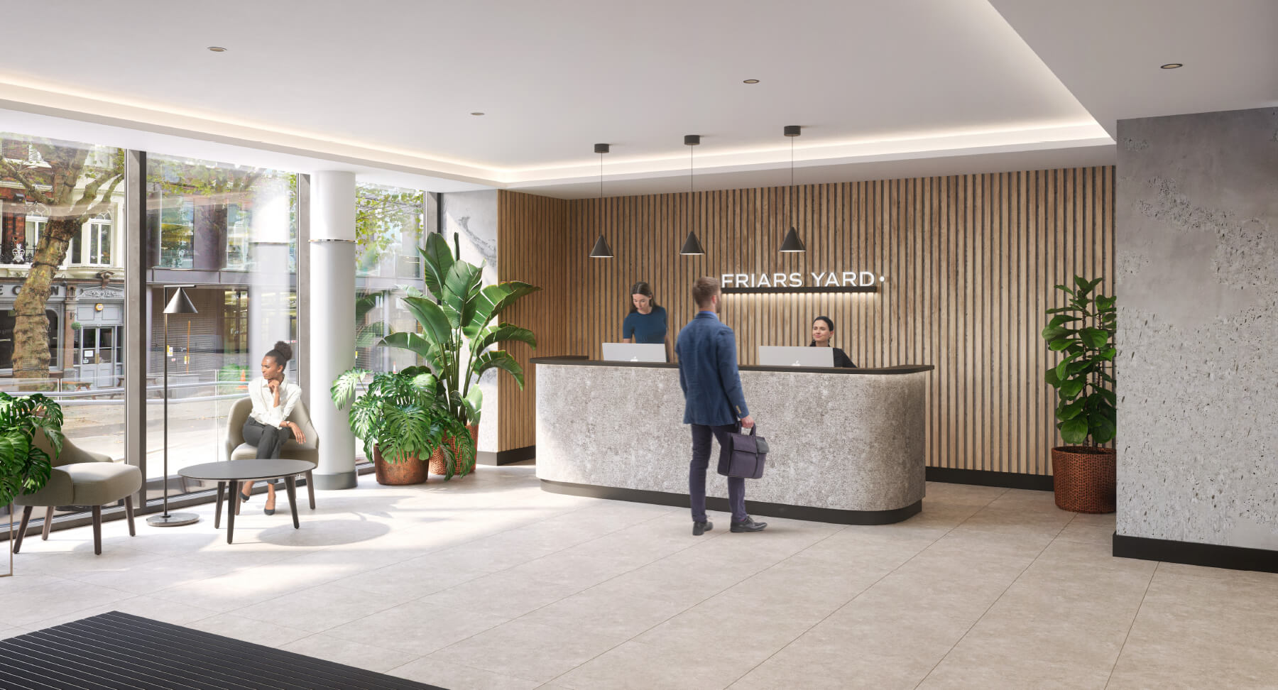 Friars Yard - The Space